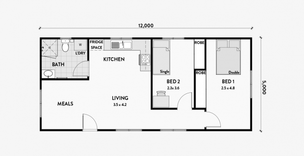 Granny Flat Designs & Floor Plans | Granny Flats Australia
